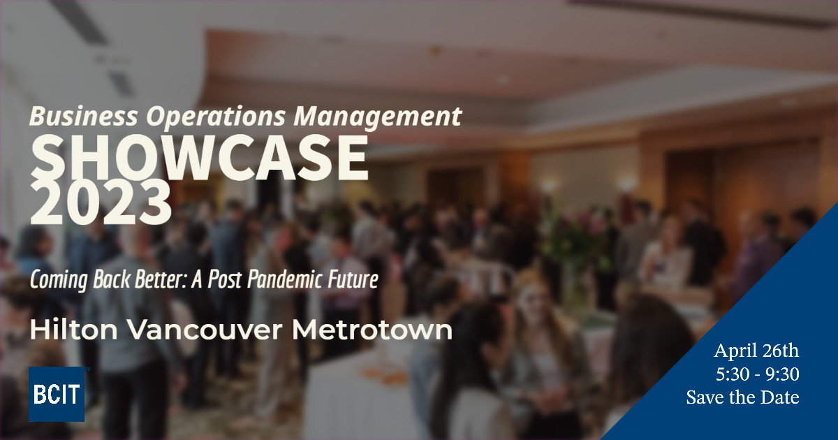 BOM Showcase 2023 – Coming Back Better: A Post Pandemic Future